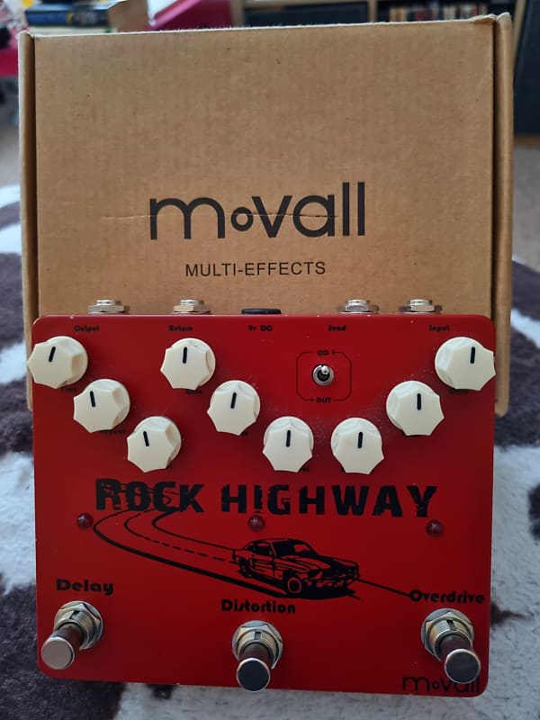 Movall Audio Movall MT-01 ROCK HIGHWAY Mid 2000's - Red | Reverb