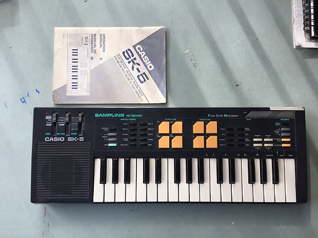 Casio SK-5 Sampling Keyboard | Reverb