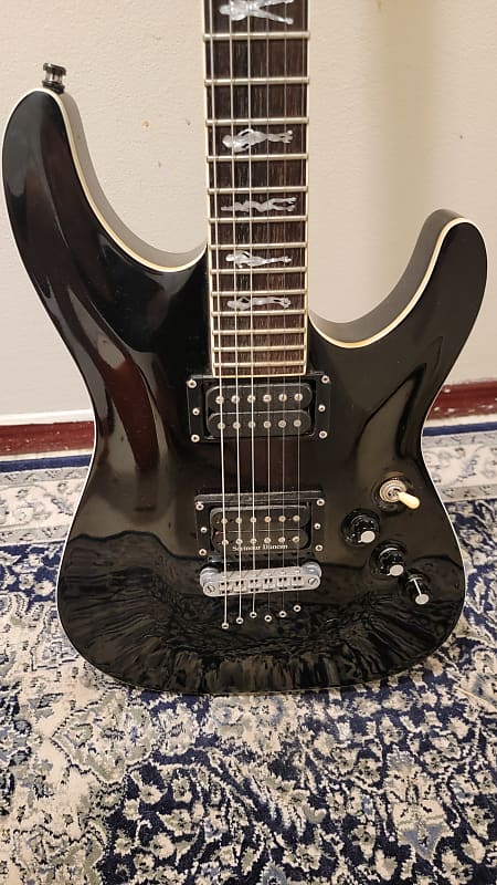 Schecter C-xxx 2000's Black | Reverb