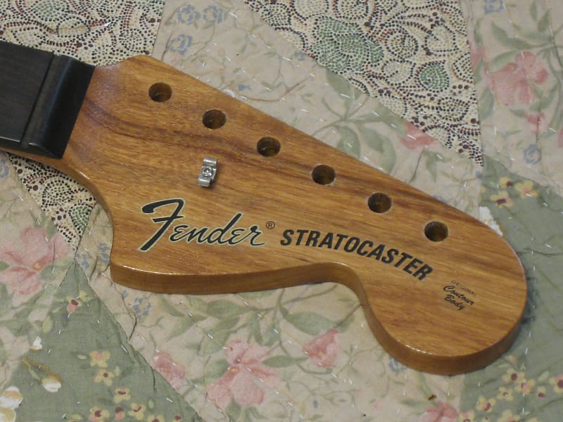 Fender Licensed Warmoth 59 Stratocaster Guitar Neck Padouk & | Reverb