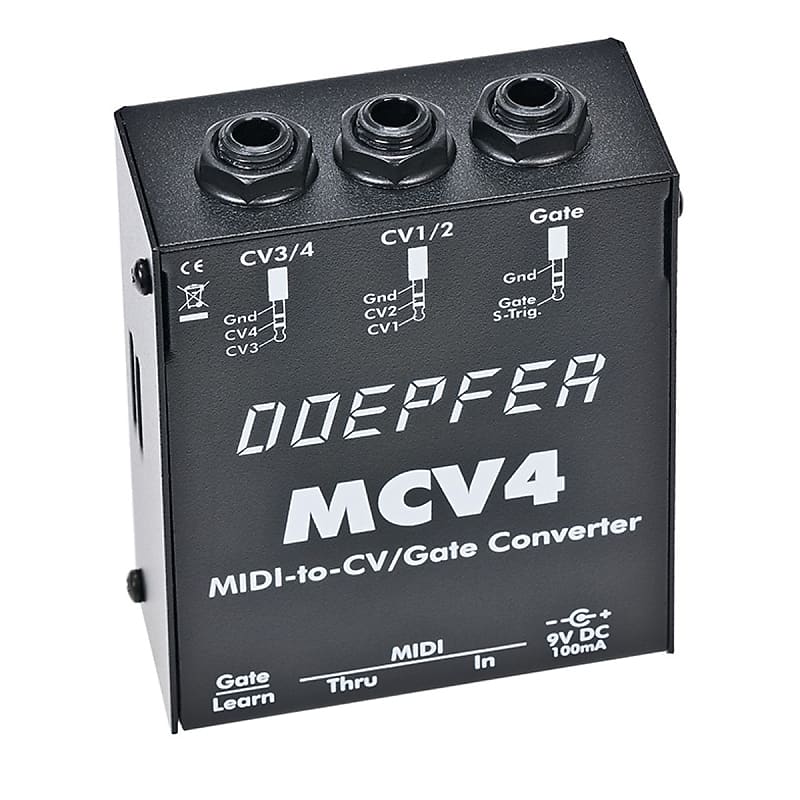Doepfer MCV4 MIDI to CV/Gate Convertor | Reverb