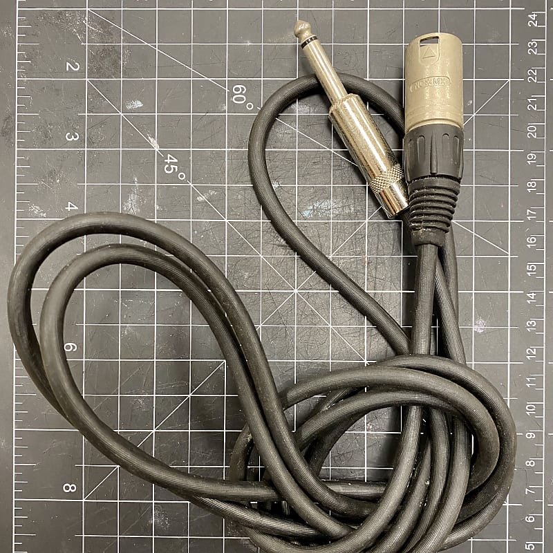 Vintage Ampeg V4 Speaker Cable - XLR 3-pin to 1/4" - 1970's | Reverb