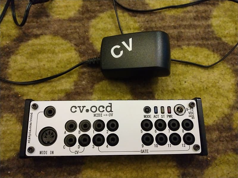 Sixty Four Pixels CV.OCD White midi to cv box Eurorack | Reverb