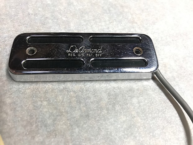 DeArmond vintage Model 55 toaster Pickup 10K ohms | Reverb