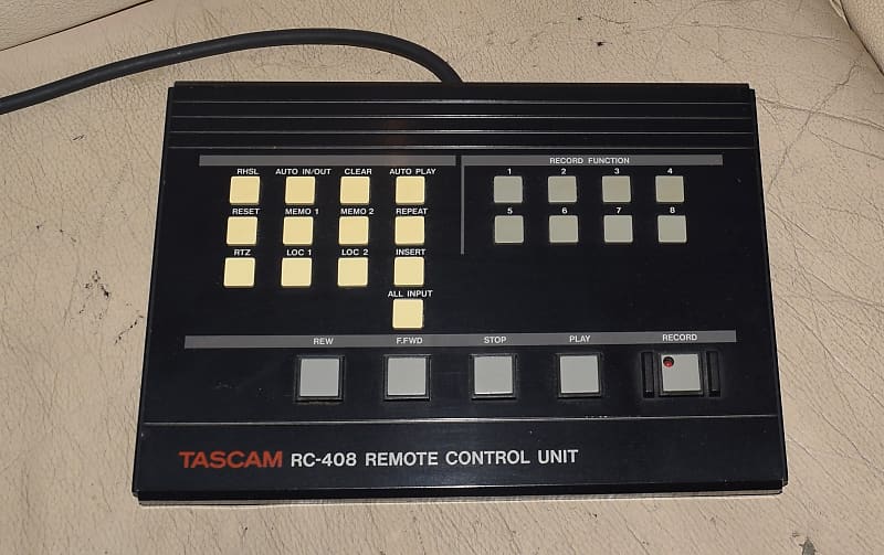 TASCAM RC-408 Remote Control Unit For TSR-8 | Reverb