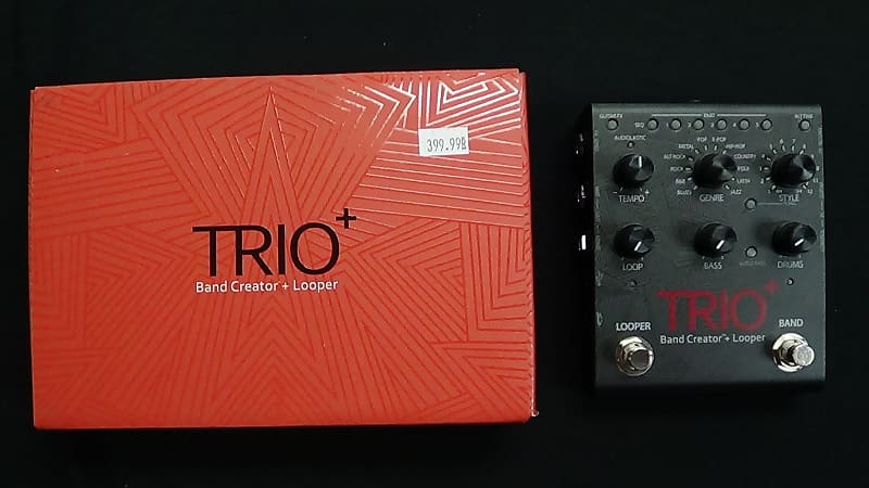 DigiTech TRIO Plus Band Creator + Looper 2010s - Black | Reverb