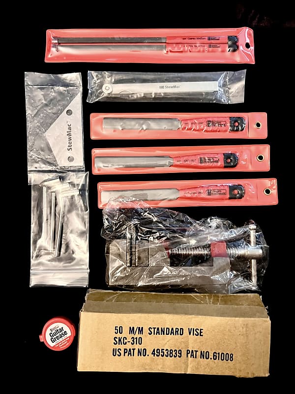 StewMac Guitar tech luthier fret nut setup tools lot - 55% | Reverb