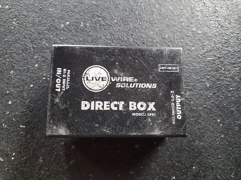 Live Wire Solutions Direct Box | Reverb