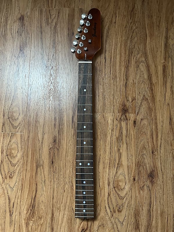 StewMac Strat diy kit neck 20-22 - Aged clear and gloss | Reverb