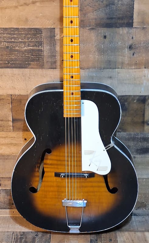 1950s Kay K8858 Master Jumbo Deluxe Archtop | Reverb UK