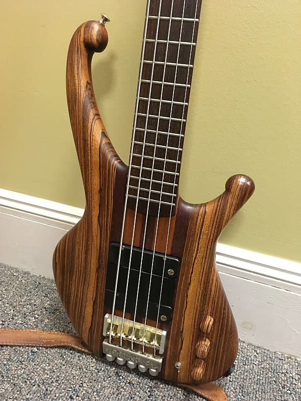 David King 5 string Bass Model D 1994 Natural | Reverb