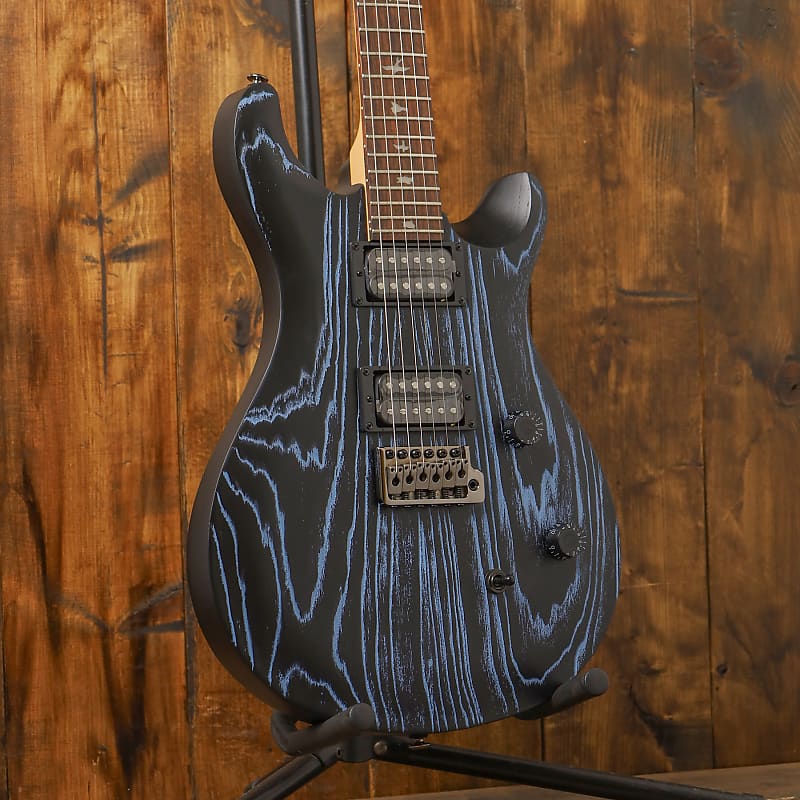 PRS Ltd. Ed. SE Swamp Ash CE 24 - Sandblasted Blue | Reverb Canada