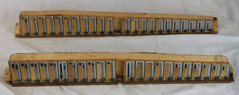 Italian Bass Reed Blocks - Lot of 2 Reed Blocks For 120 Bass | Reverb