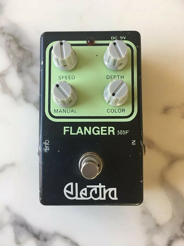 Electra Loco Box 505F Analog Flanger Rare Vintage Guitar | Reverb