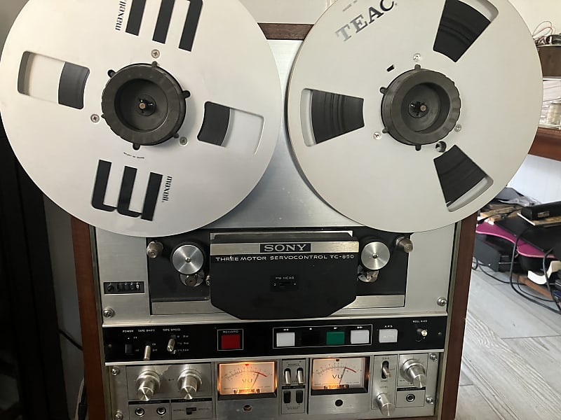 PLEASE READ!!! SONY TC-850 10.5 inch 2 Track/4 Track Reel to | Reverb