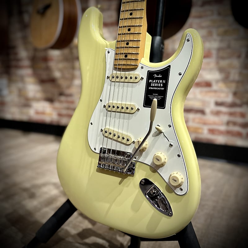 Fender Player II Stratocaster - Hialeah Yellow | Reverb