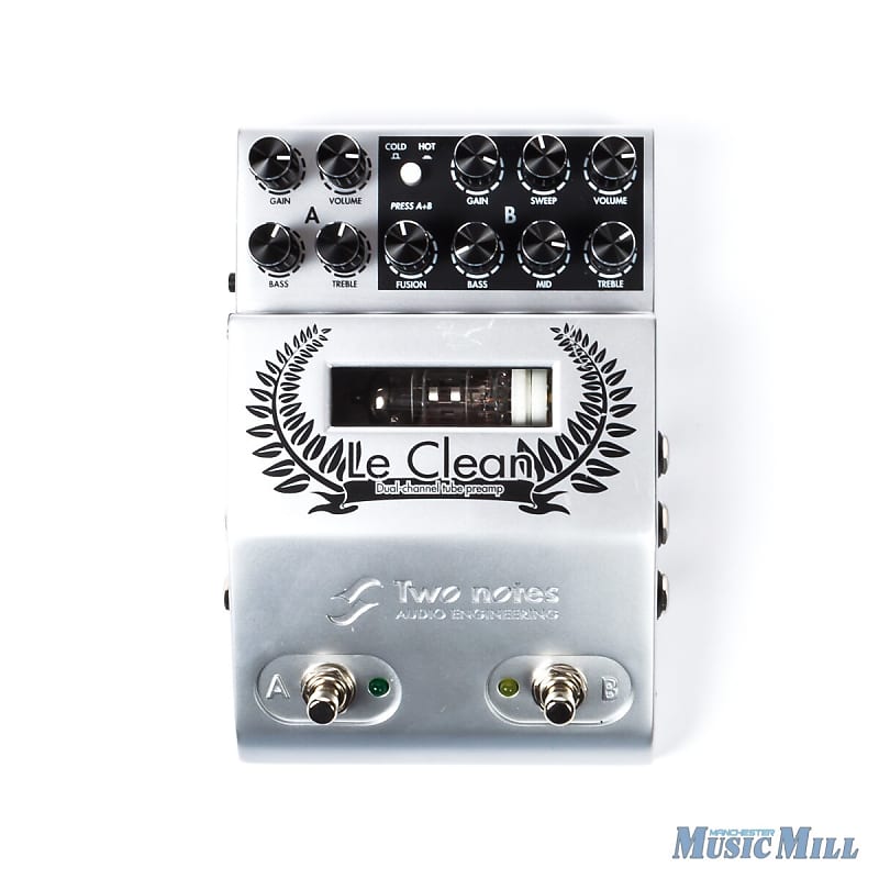 Two Notes Audio Engineering Le Clean Dual Channel Tube Preamp | Reverb