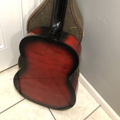 Winston Classical Acoustic Guitar 1970s w/New Strings - case | Reverb