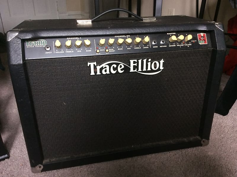 Trace Elliot Super Tramp Hybrid Tube Amp 1990's Black | Reverb UK