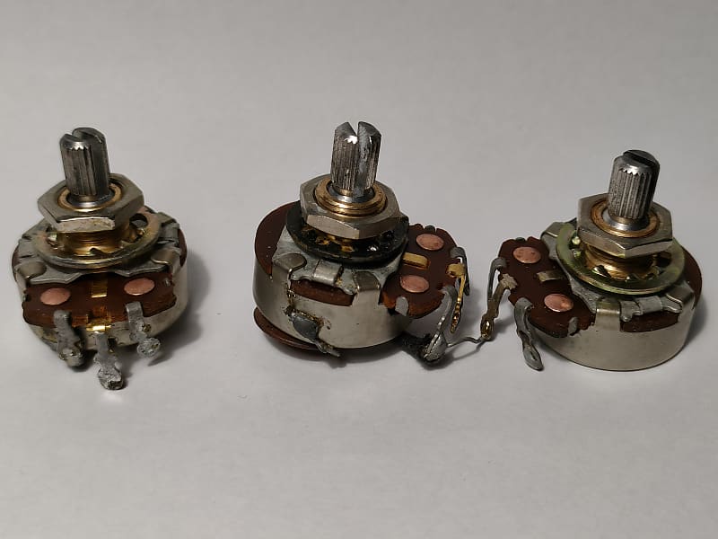 complete set 3 pot - Fender Stratocaster 1969 | Reverb