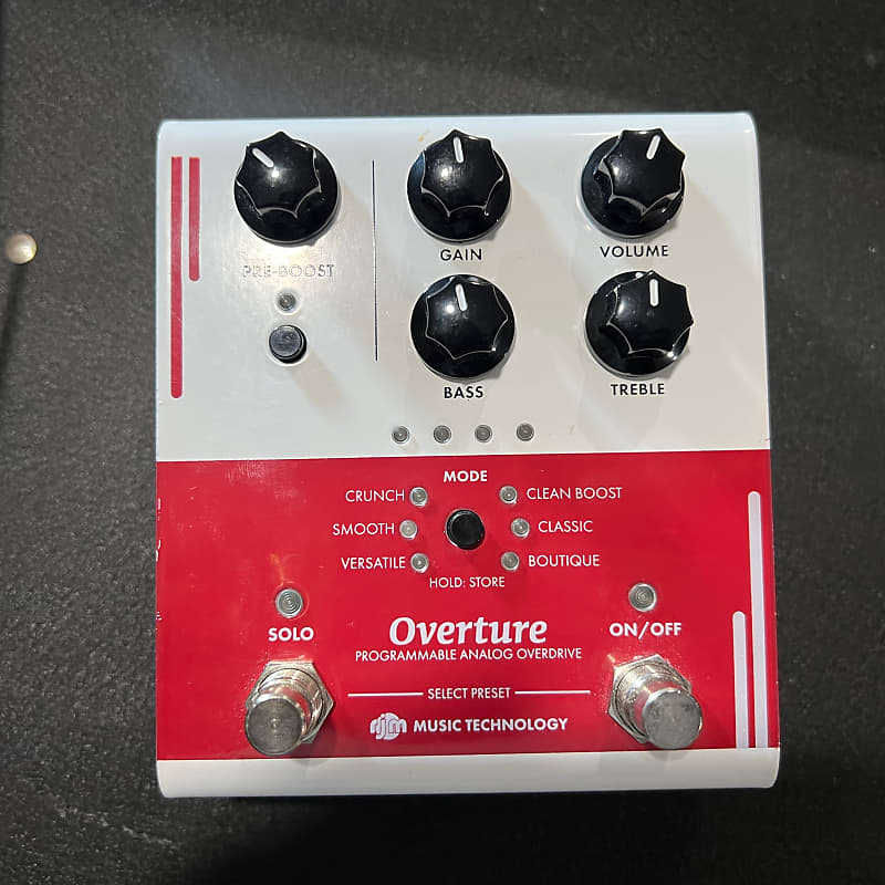 RJM Overture Programmable Analog Overdrive | Reverb