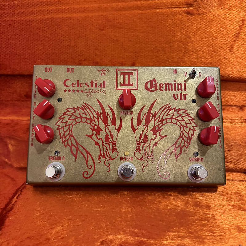Celestial Effects Gemini VTR Late 2010’s - Gold | Reverb