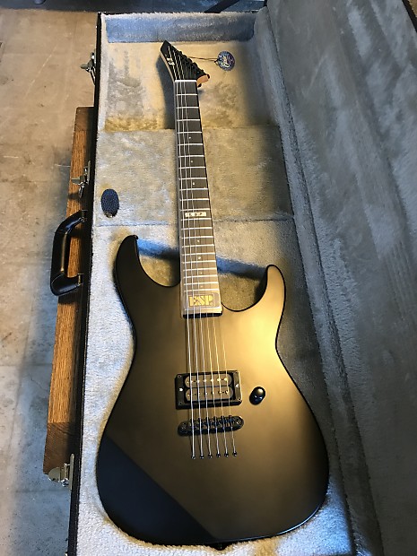 ESP E2 M1 Custom 2017 Black With Nazguls And OHSC | Reverb