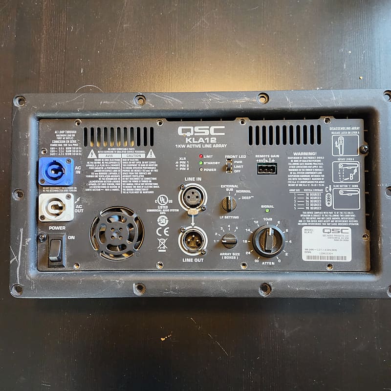 QSC KLA12 Amp Module Assembly [FOR PARTS/AS-IS] | Reverb