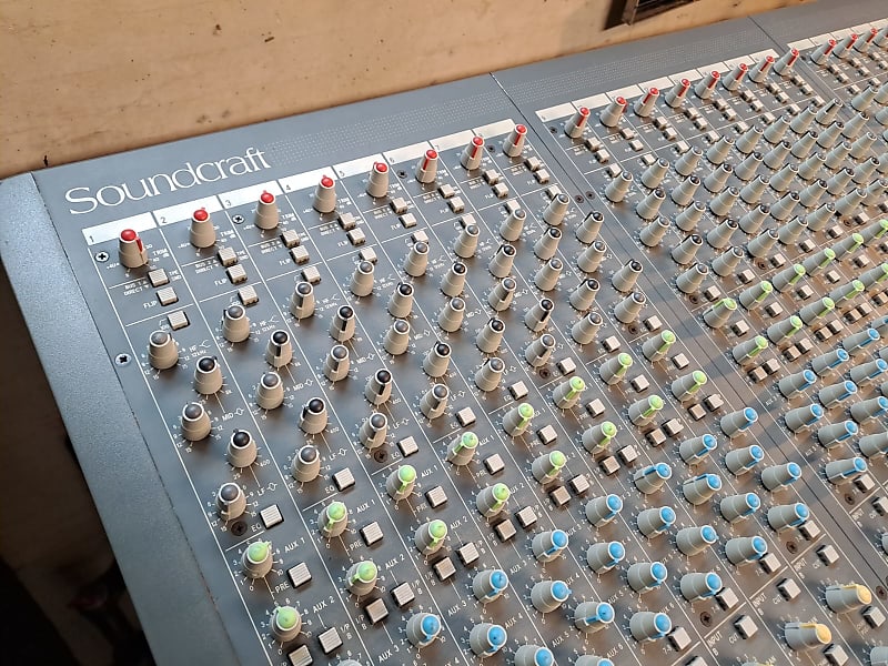 Soundcraft Spirit Studio LC 24 channel 1994 - Dark Grey | Reverb