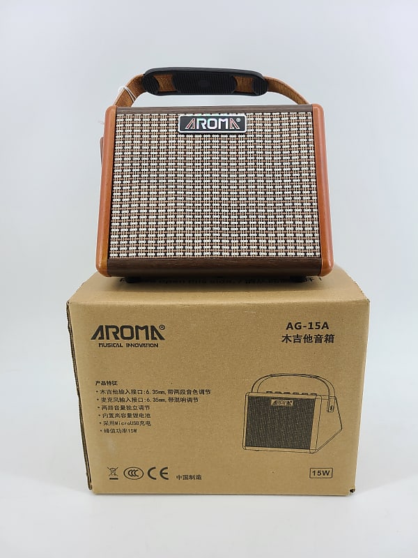 Aroma AG-15A 15 Watt Portable Acoustic Amp | Reverb