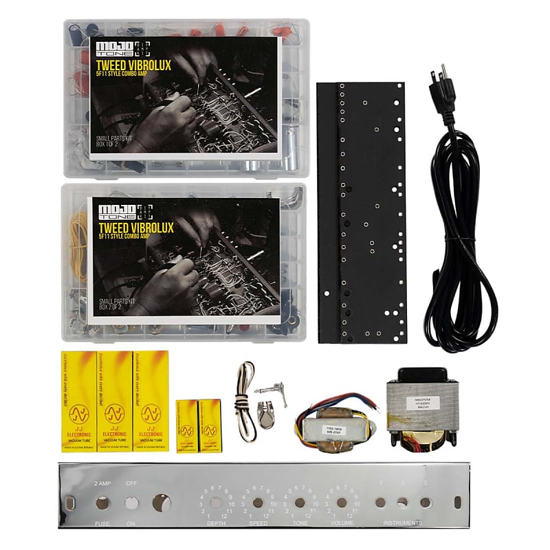 Mojotone Tweed Vibrolux 5F11 Style Amplifier Kit | Reverb