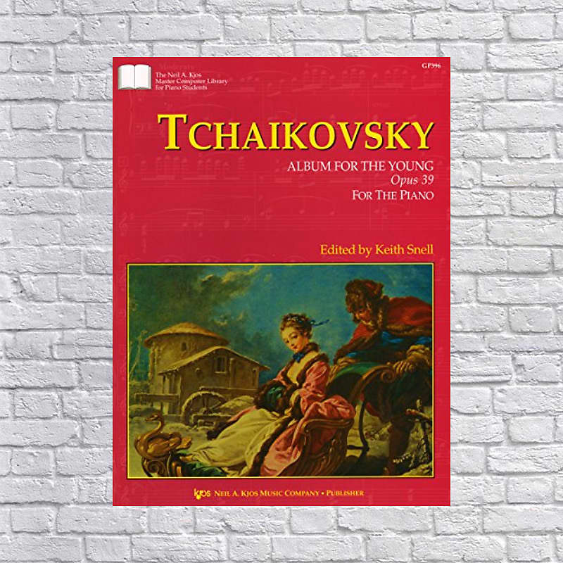 Tchaikovsky - Album For The Young, Opus 39 for Piano Book | Reverb