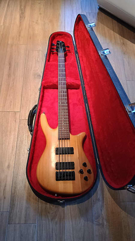 Spector SSD NS-95 1994 5 String Electric Bass Natural Oil | Reverb