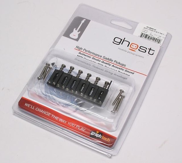 Graph Tech GHOST Piezo Saddle Set for Strat & Tele 2 1/16" | Reverb