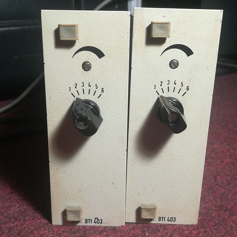 Siemens/WSW UA 811403 microphone preamp - 2 pcs available | Reverb