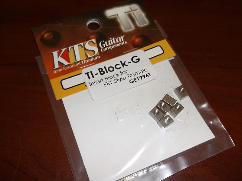 KTS TI-BLOCK-G Saddle Blocks For Gotoh, Floyd Rose Tremolos - | Reverb