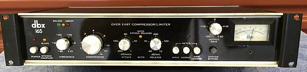 DBX 165 Compressor Limiter, NICE, from a private studio | Reverb