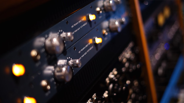 Two Vintage Neve 1272 preamps racked by Brent Averill with | Reverb