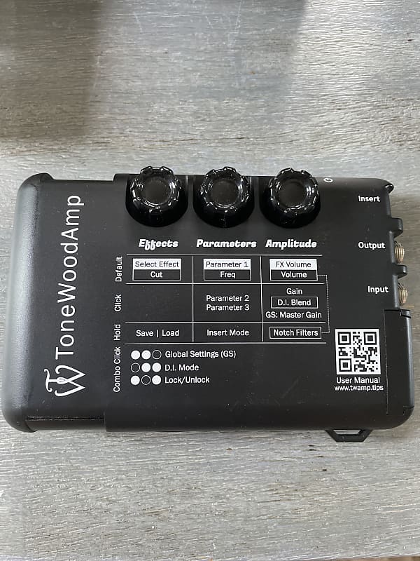 ToneWood Amp for Acoustic Guitar 2010s - Black | Reverb