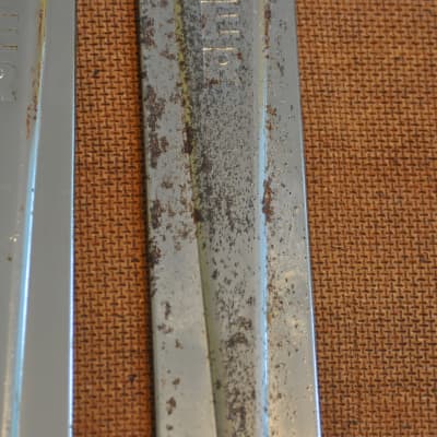 Fender 14" Tilt Back Legs Vintage Original Pat. Pend embossed | Reverb