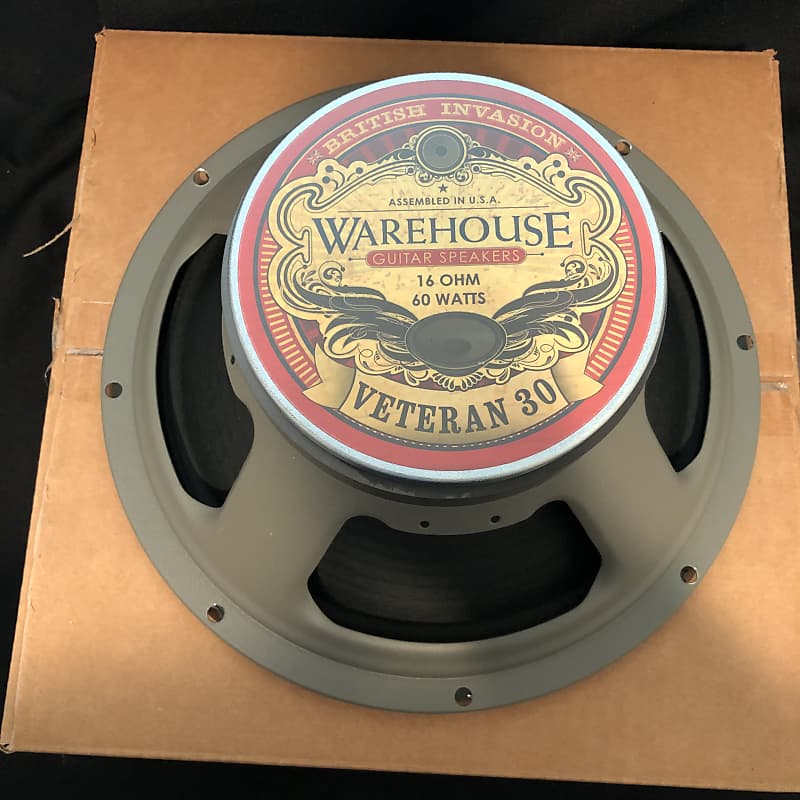 Warehouse Guitar Speakers WGS 12” Veteran 30 16 Ohm Pair | Reverb
