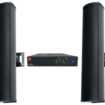 JBL CSMA 2120 2 x 120w Commercial 70v Amplifier+(4) Column | Reverb