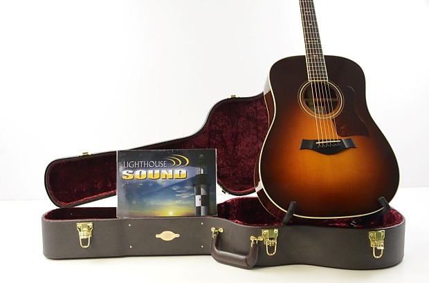 2014 Taylor 710e Dreadnought Acoustic-Electric Guitar - | Reverb