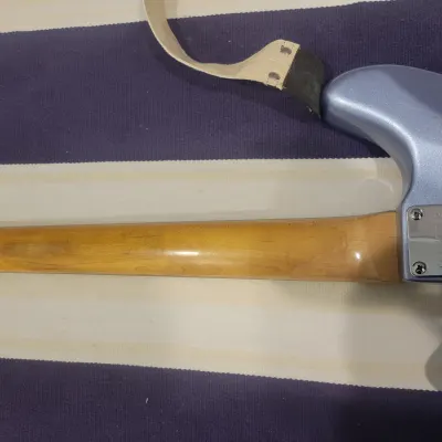 2002 Schecter Diamond Series Hellcat Ice Blue Metallic Color | Reverb