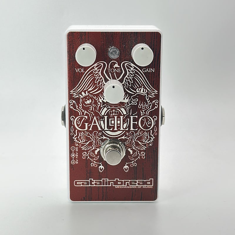 Catalinbread Galileo MKII Treble Booster - Red | Reverb