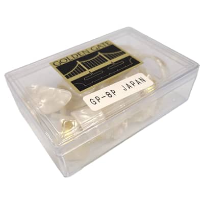 Golden Gate Guitar Thumb Picks Banjo GP-8 Pearloid Large | Reverb