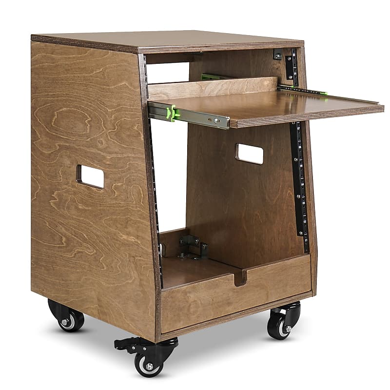 SDRK-ST10TB | DIY Slanted 10U Studio Rack (2U Top + 8U | Reverb