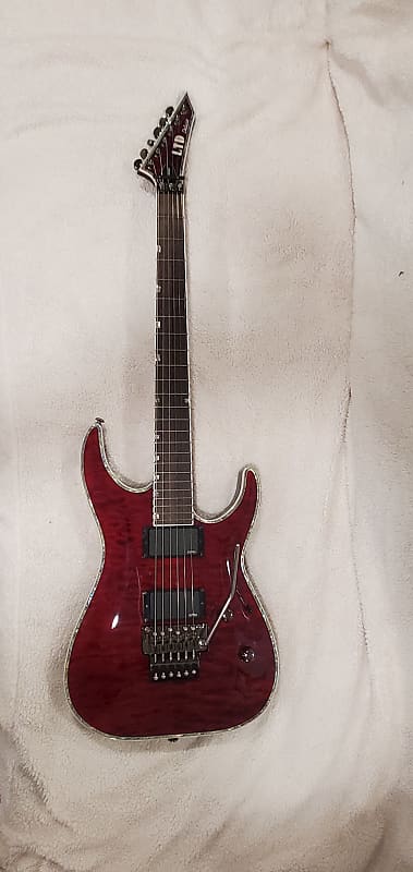 ESP LTD MH-1000 Deluxe 2020s - Cherry Red | Reverb