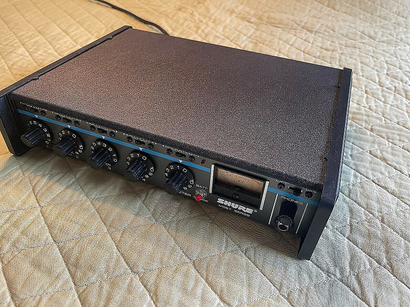 Shure M267 Professional Microphone Mixer Portable 4 Channes - | Reverb