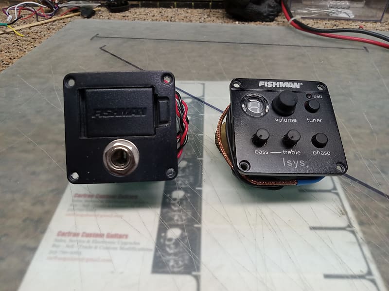 Genuine Fishman Isys III Pre Amp Acoustic Pickup System | Reverb